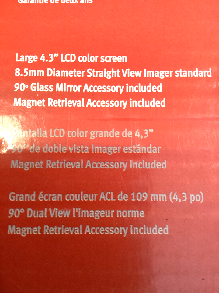 Snap On Tools BK5600 Digital Borescope Video Scope Camera LCD Color ...
