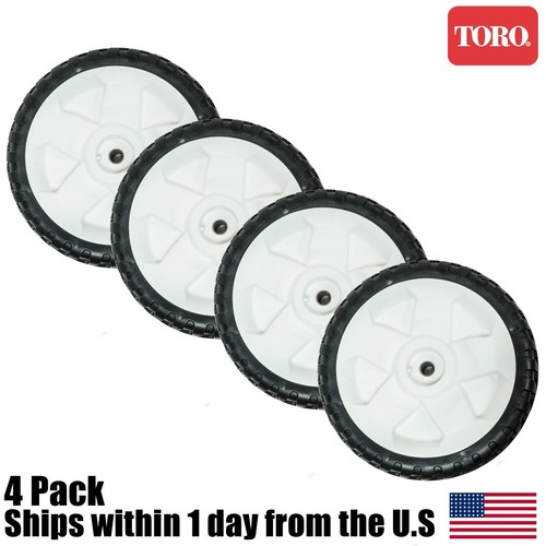 4PK OEM Toro 8" Tires Lawn Mower Rear Personal Pace Wheels 115-4695 138 ...