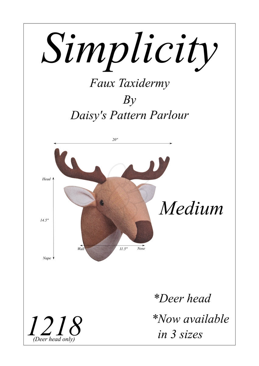 Reindeer Head Pattern