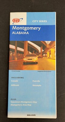 2006 AAA Montgomery Alabama City Series Road Map | eBay