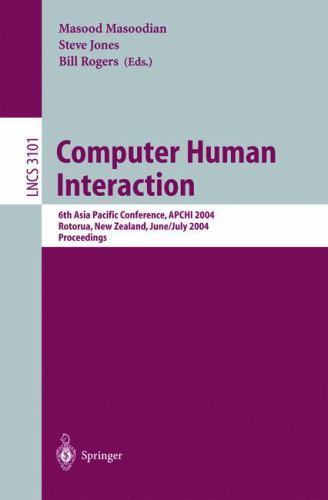 Lecture Notes in Computer Science Ser.: Computer Human Interaction ...