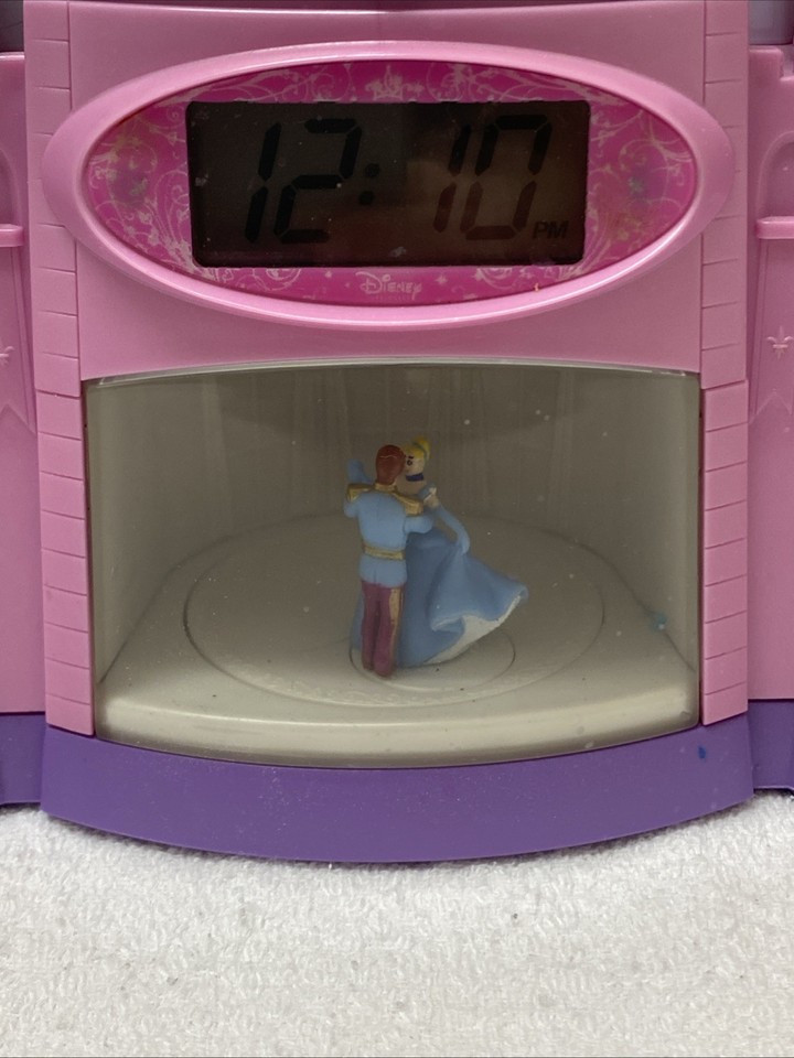 Disney Princess Cinderella Magical Storyteller Alarm Clock Night Light ...