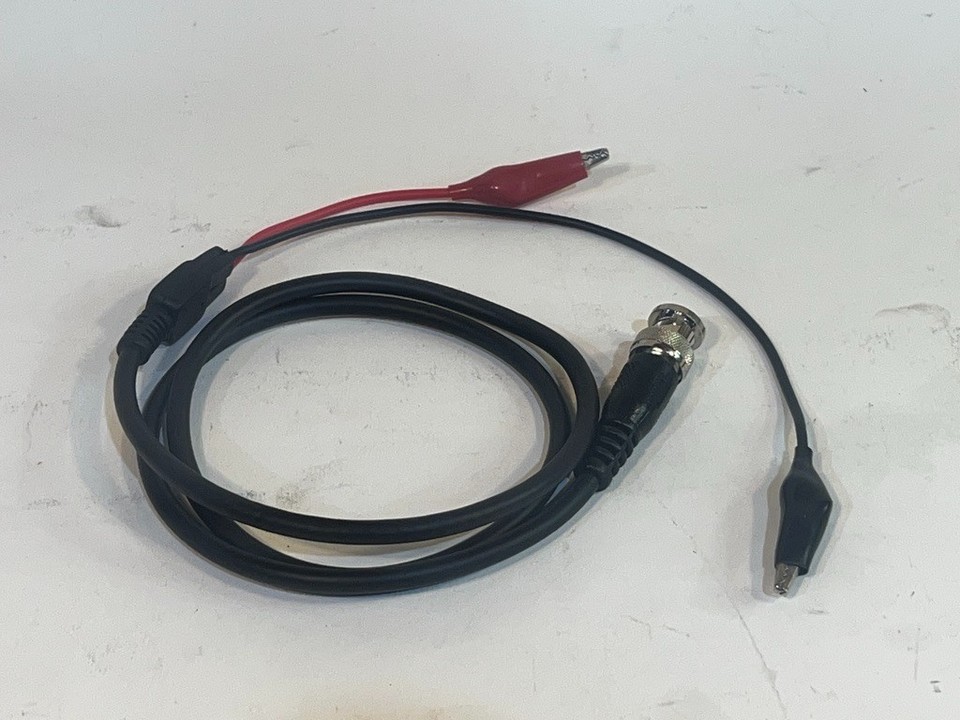 Lot of 15 Pieces: 3 Foot BNC Male to Alligator Clips Test Lead - Cable ...