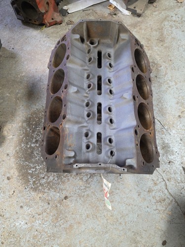 1970 454 Engine Block 3963512 H-26-9 2-Bolt Chevelle Impala Corvette ...