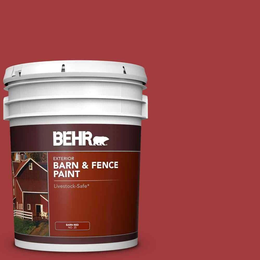 Exterior Oil Paint Red