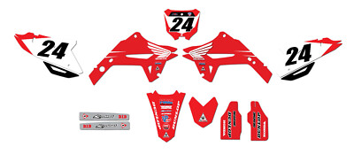 HONDA NEW 2022 POLISPORT RESTYLE GRAPHIC KIT CR125 CR250 2002 -2007 MX ...