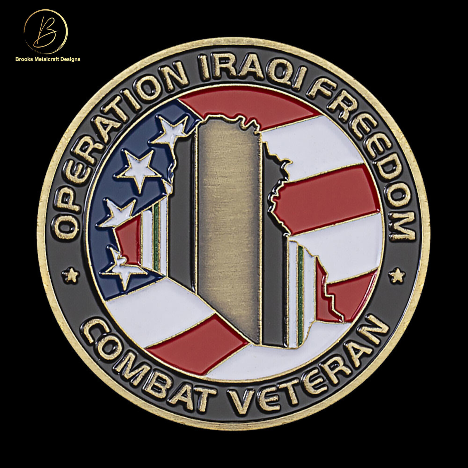 Operation Iraqi Freedom OIF Combat Veteran Challenge Coin | eBay