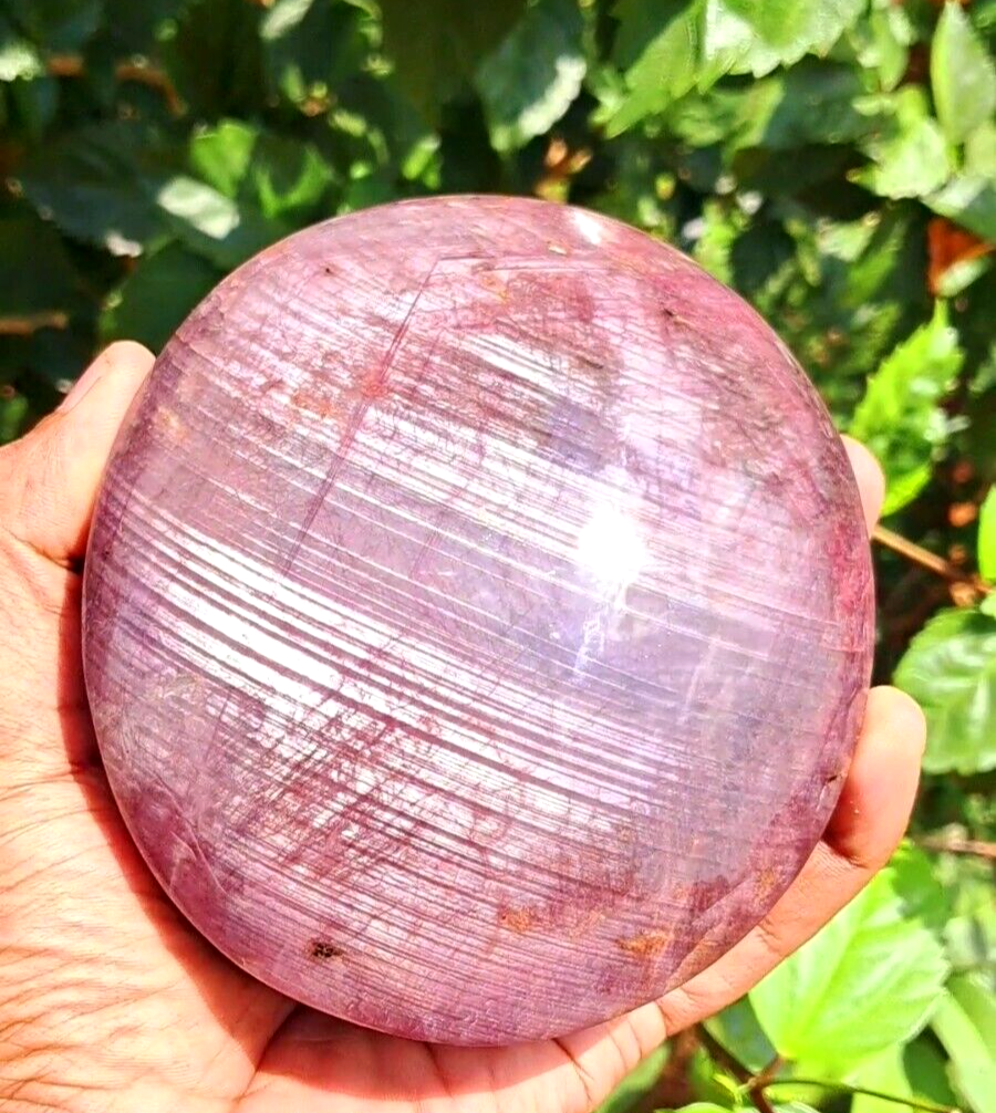 STAR RUBY RARE GAINT MUSEUM PIECE PINK NATURAL 8100 Ct CABOCHON LOOSE ...