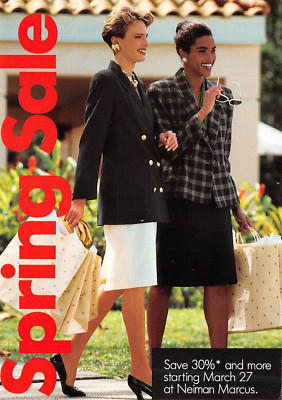 NEIMAN MARCUS SPRING SALE 6 X 4 VINTAGE 1980's POSTCARD 6260c | eBay