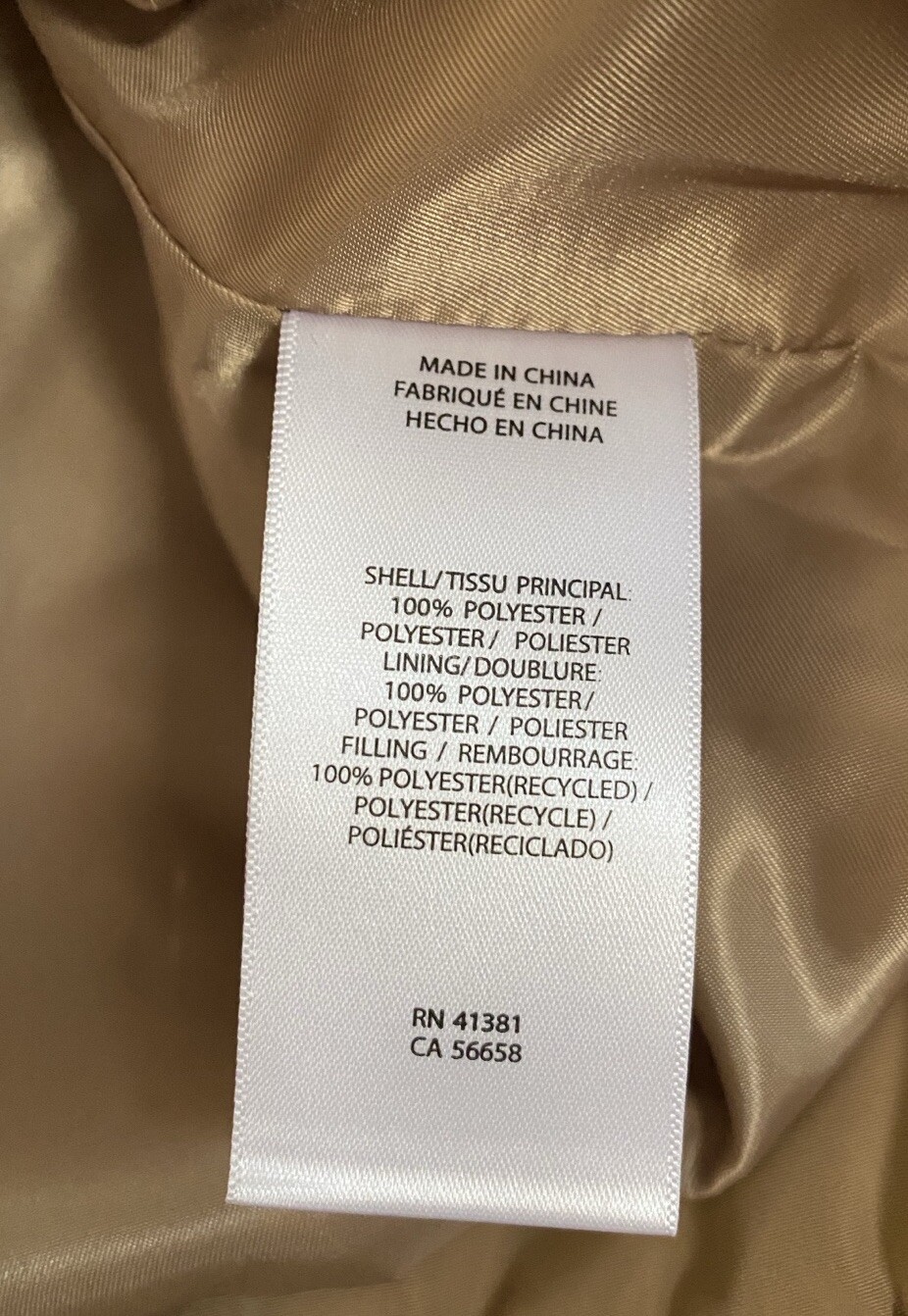 *NWT* RALPH LAUREN Quilted Crest High Neck Vest CAMEL Sz XS | eBay