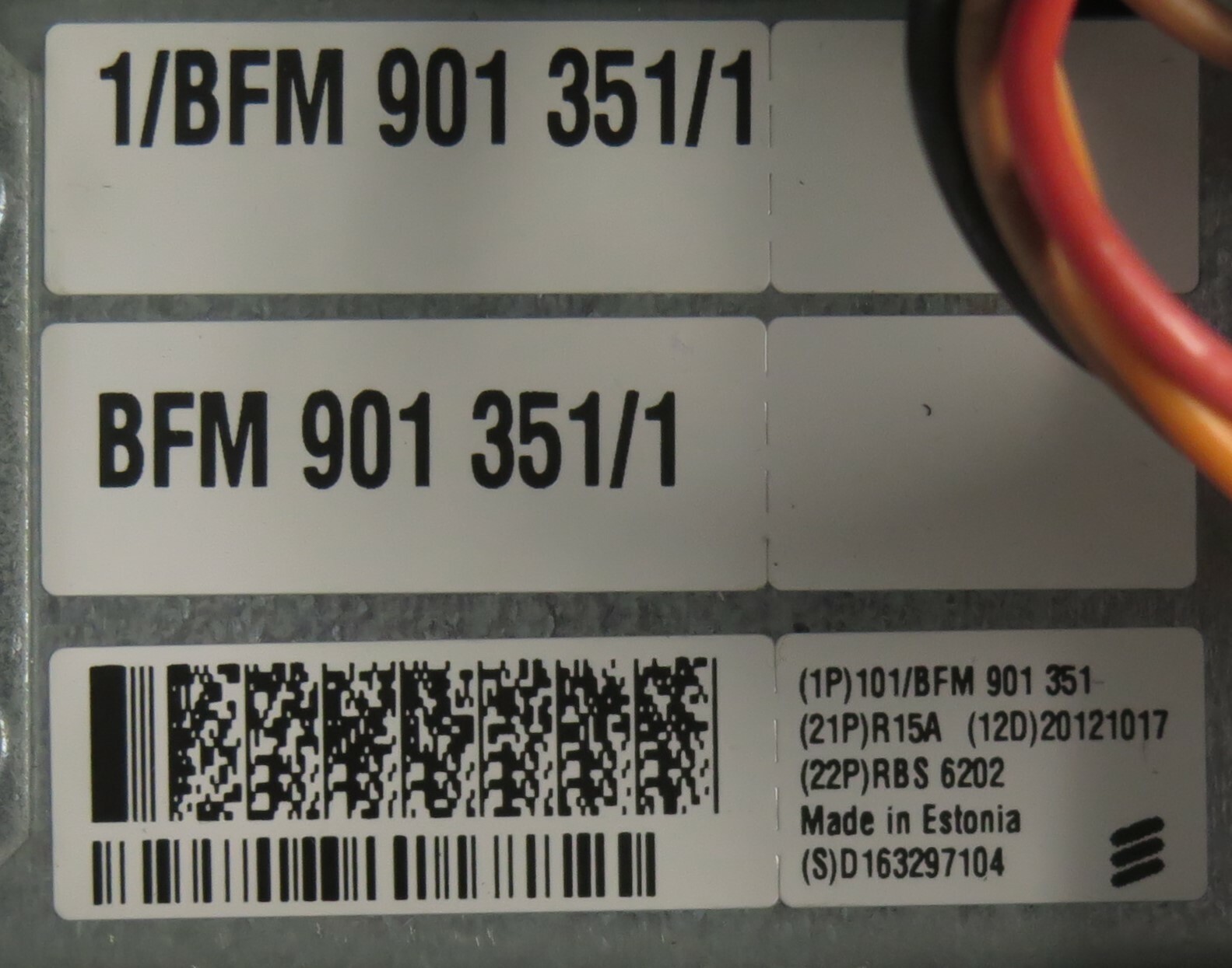 Ericsson BYB 911 40/1 RBS 6202 Cabinet Configuration with models, BMG ...