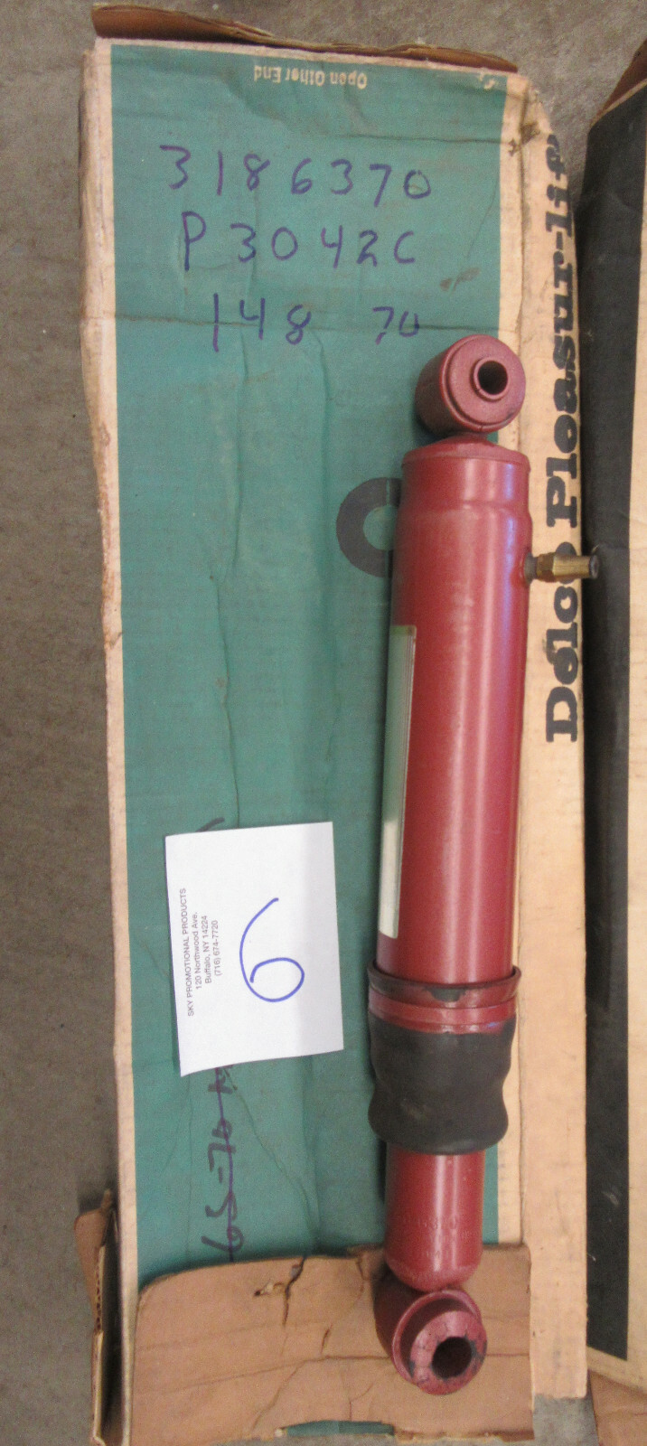 NOS Delco Pleasur-Lift Air Shock - listing is for ONE shock only oem ...