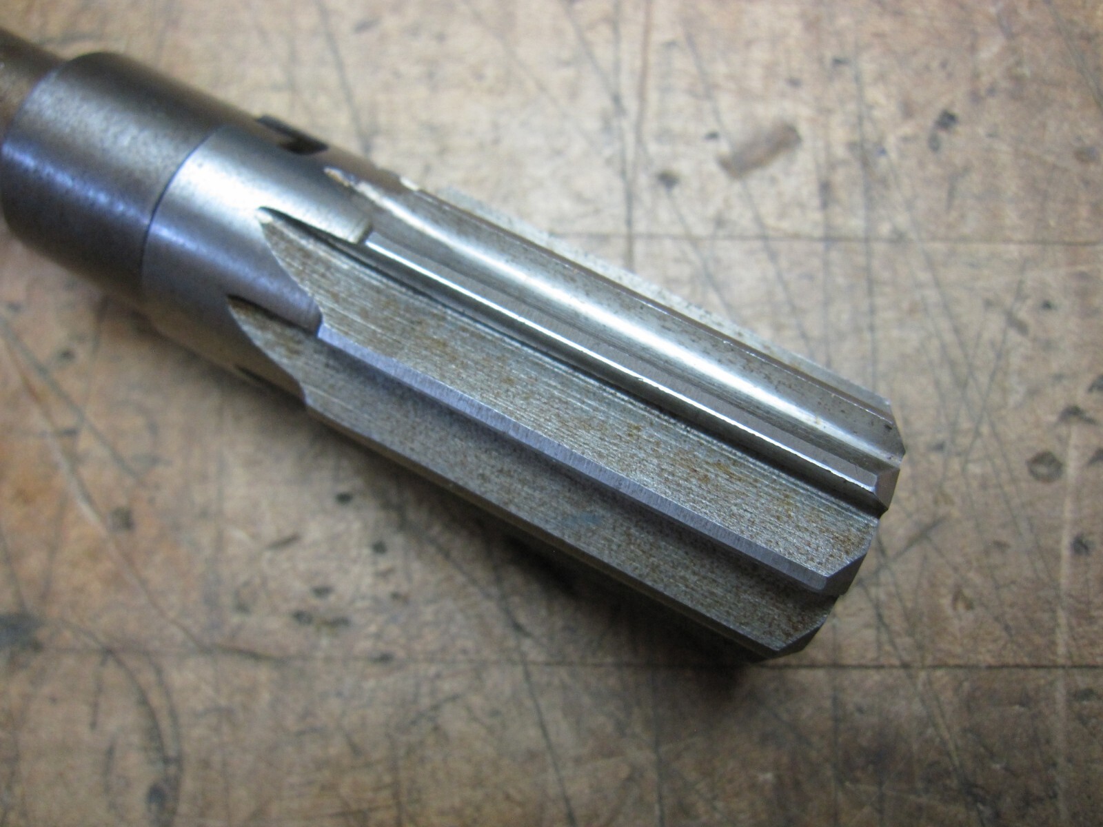 C/L 1.000" 10 straight flute shell reamer & Putnam #5 arbor 2MT shank ...