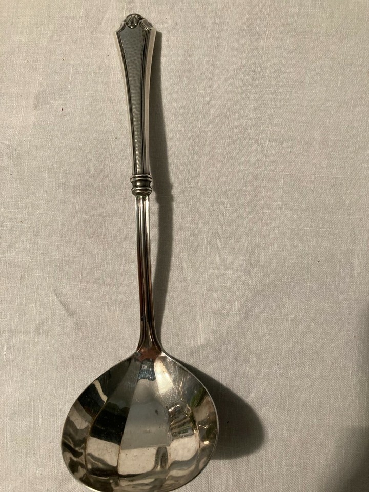 Vintage Sterling Silver Handle Gorham Large Gravy Ladle Spoon 40 Grams ...
