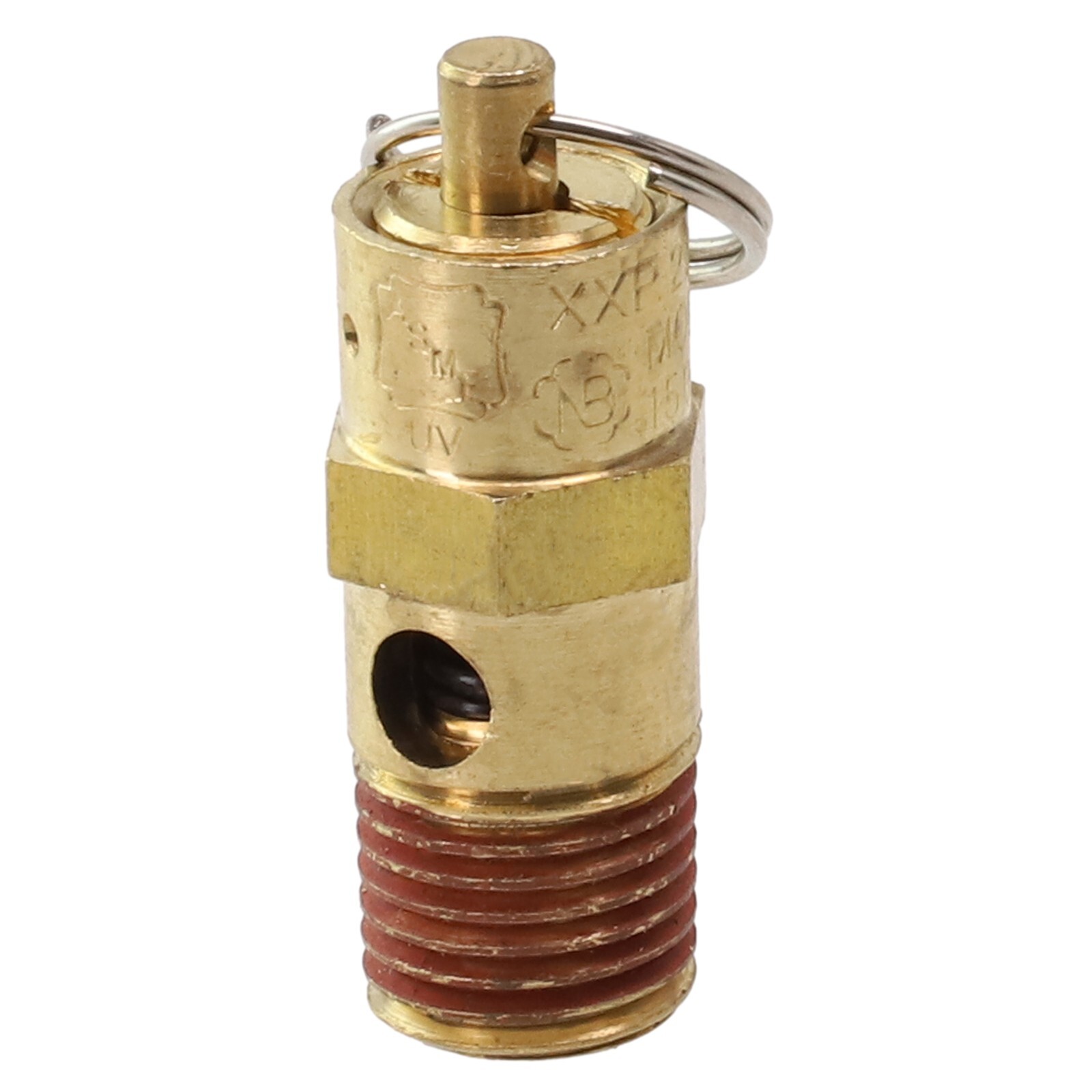 1/4 NPT 150 PSI Air Compressor Safety Relief Valve, Tank Pop-Up Shutoff ...