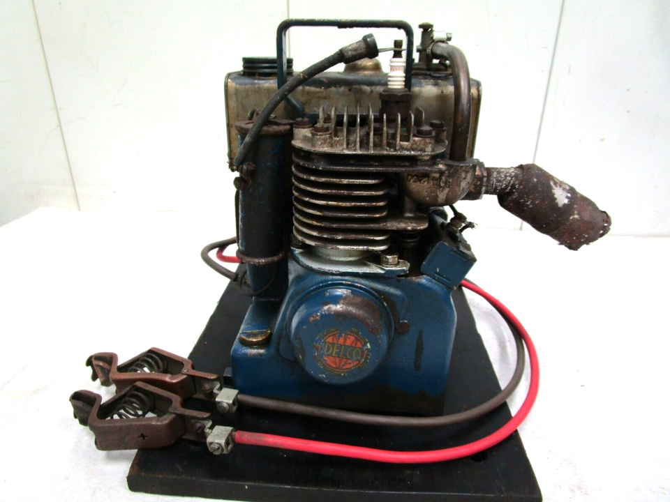 DELCO LIGHT PLANT GENERATOR MODEL B-6 GM LITTLE JOE STATIONARY ENGINE 6 ...