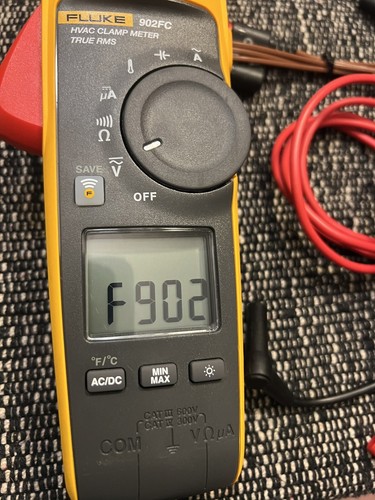 Fluke 902 FC True-RMS HVAC Clamp Meter 902FC | eBay