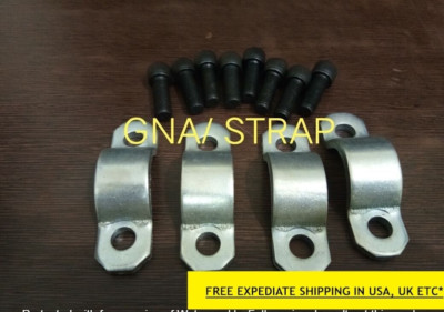 Jcb Parts - 4 Pcs Propshaft Strap & 8 Pcs Screws . (Part No 116/00525 ...