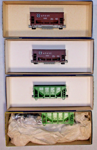 (4) HO Roundhouse ore cars in original boxes (lot 474) | eBay