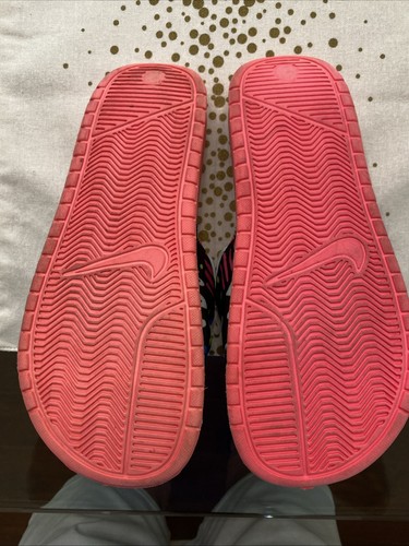 Nike Benassi JDI Fanny Pack CJ2967-600 Neon Pink Slide Sandals Size 9 EUC | eBay