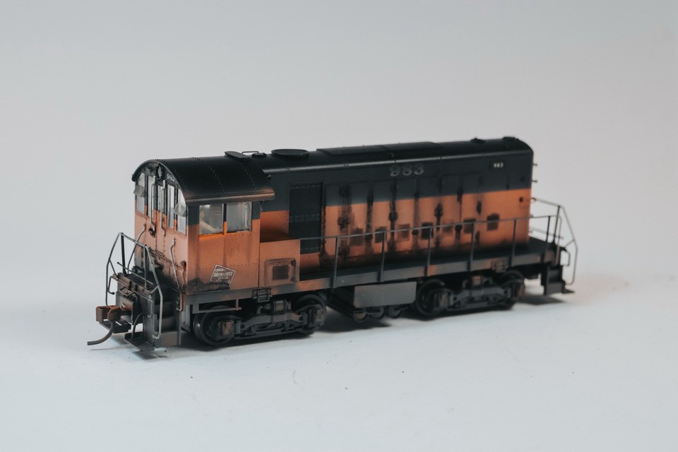 CDH HO Scale Custom Weathered Lot Atlas HH660 DCC SOUND ESU LOK ...