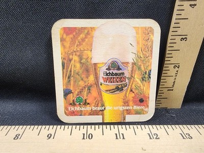 Vintage Beer Coaster Eichbaum Weizen Leichtwe TYP Germany Used | eBay