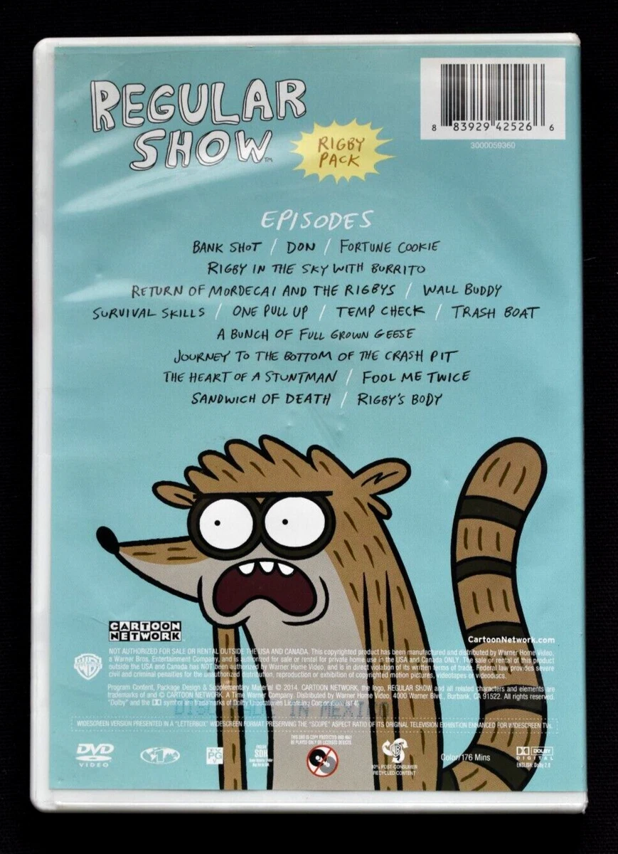 Cartoon Network Regular Show Dvd