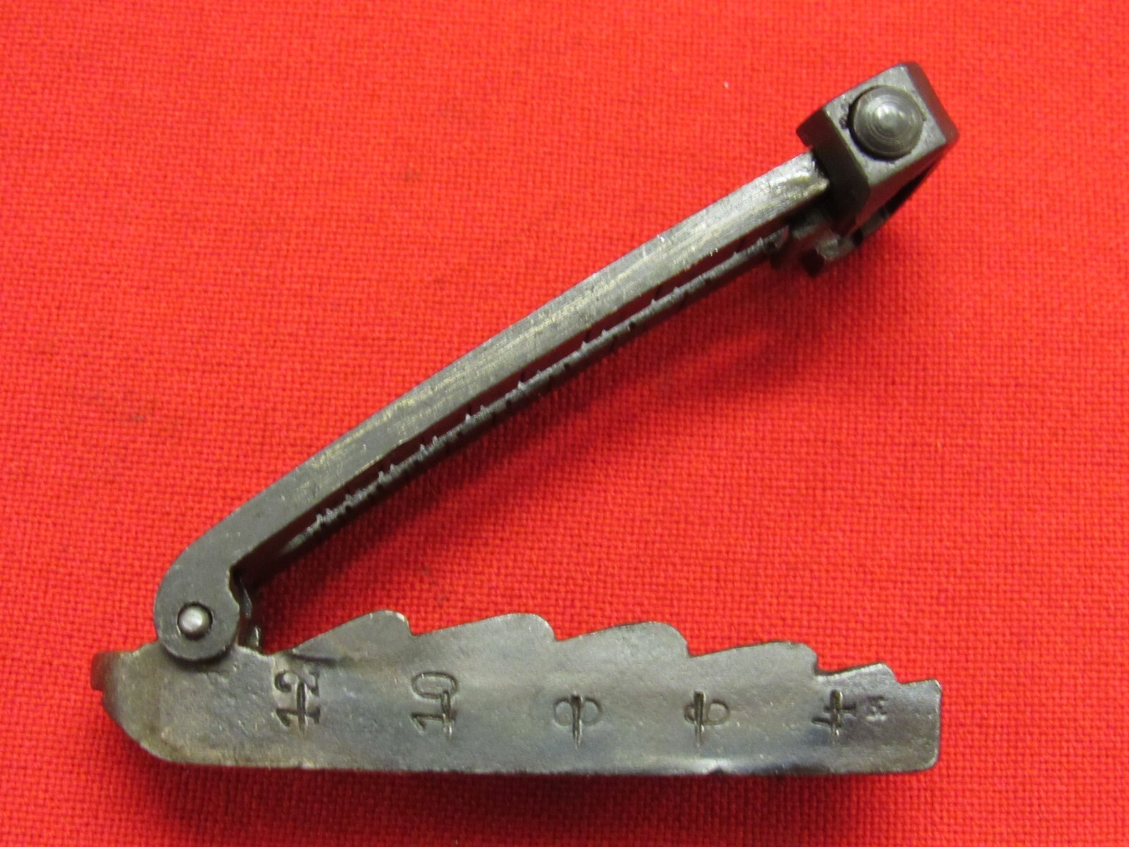 Imperial Russian WWI Mosin Nagant 1891 Rear Sight with Base Izhevsk | eBay