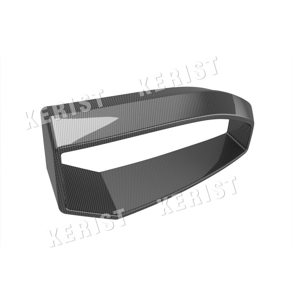 For Porsche Taycan RWD 4S Turbo S Carbon Fiber Front Bumper Fog Frame ...