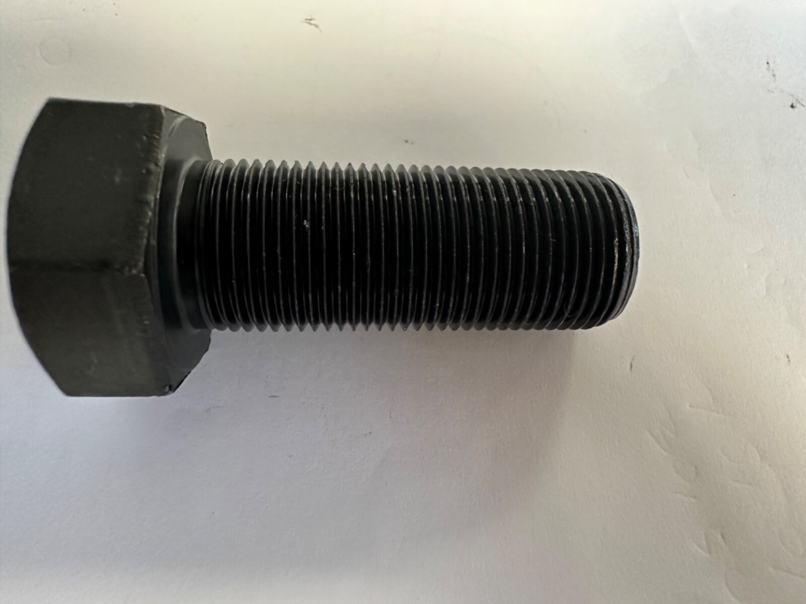 M20 X 1.5mm Metric Fine pitch X 80, 50 Hexagon Set Screws Steel Full ...