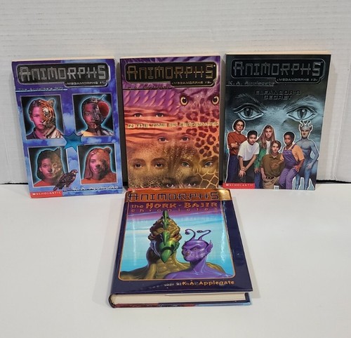 Animorphs Megamorphs Books 1-3 Plus The Hork-Bajir Chronicles By K.A ...