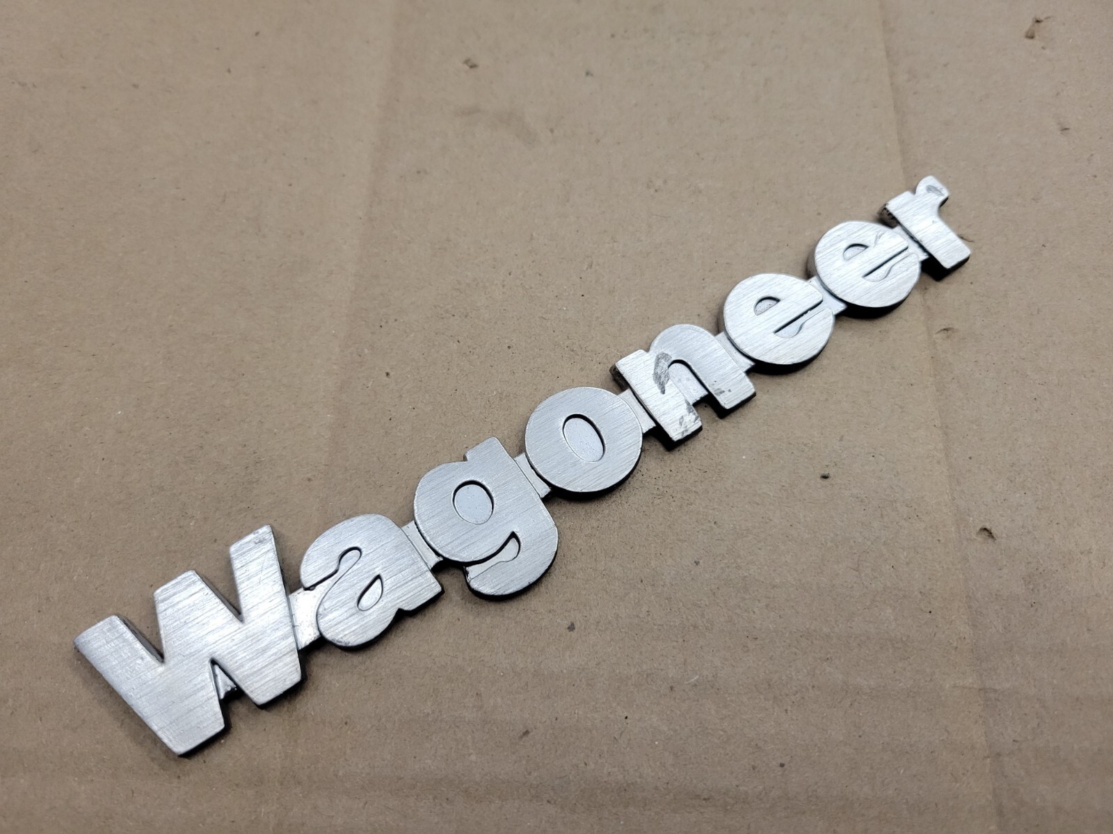 Jeep OEM 1981-1986 Wagoneer Vintage Emblem Badge Logo Nameplate Name ...
