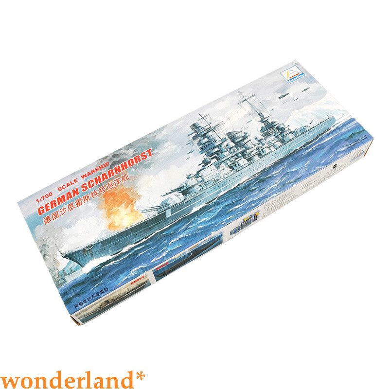 Hobbyboss 80917 1:700 SCALE WARSHIP GERMAN SCHARNHORST cruiser model ...