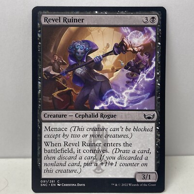 Revel Ruiner (091) Streets Of New Capenna SNC MTG Magic The Gathering ...
