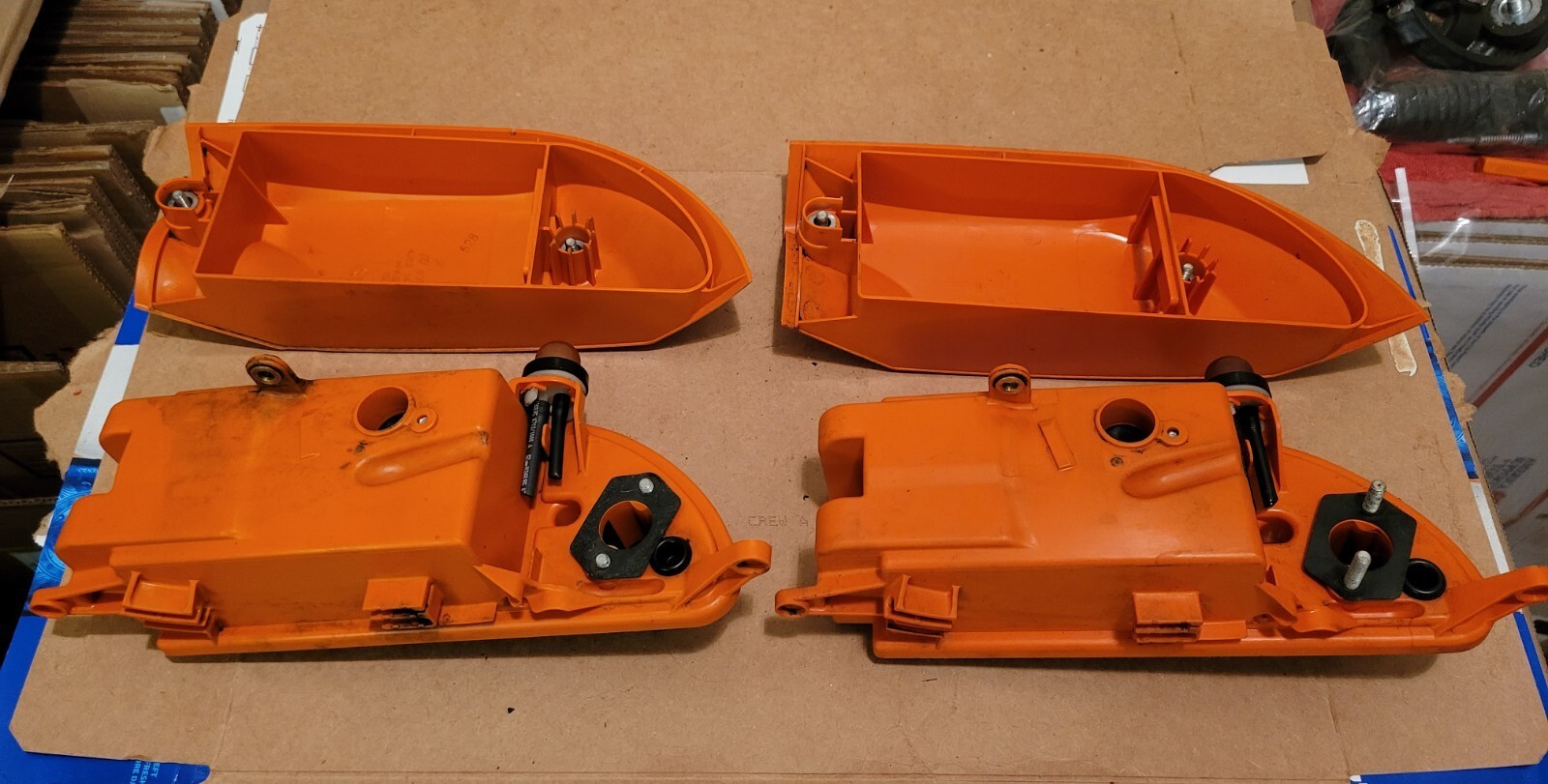 Stihl OEM A.F. Base 4282-140-2851 & Cover 4282-140-1002 BR500 BR550 ...