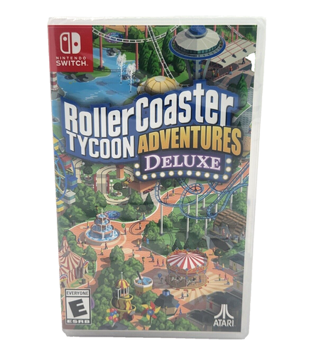 ROLLER COASTER TYCOON ADVENTURES DELUXE - Switch - Brand New Sealed US ...