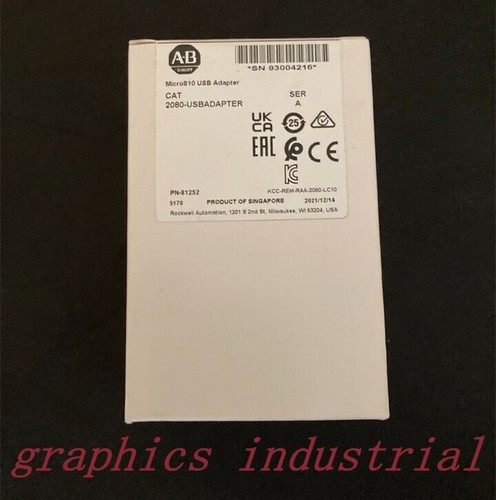 New Sealed Allen Bradley 2080-USBADAPTER Series A Micro810 USB Adapter ...