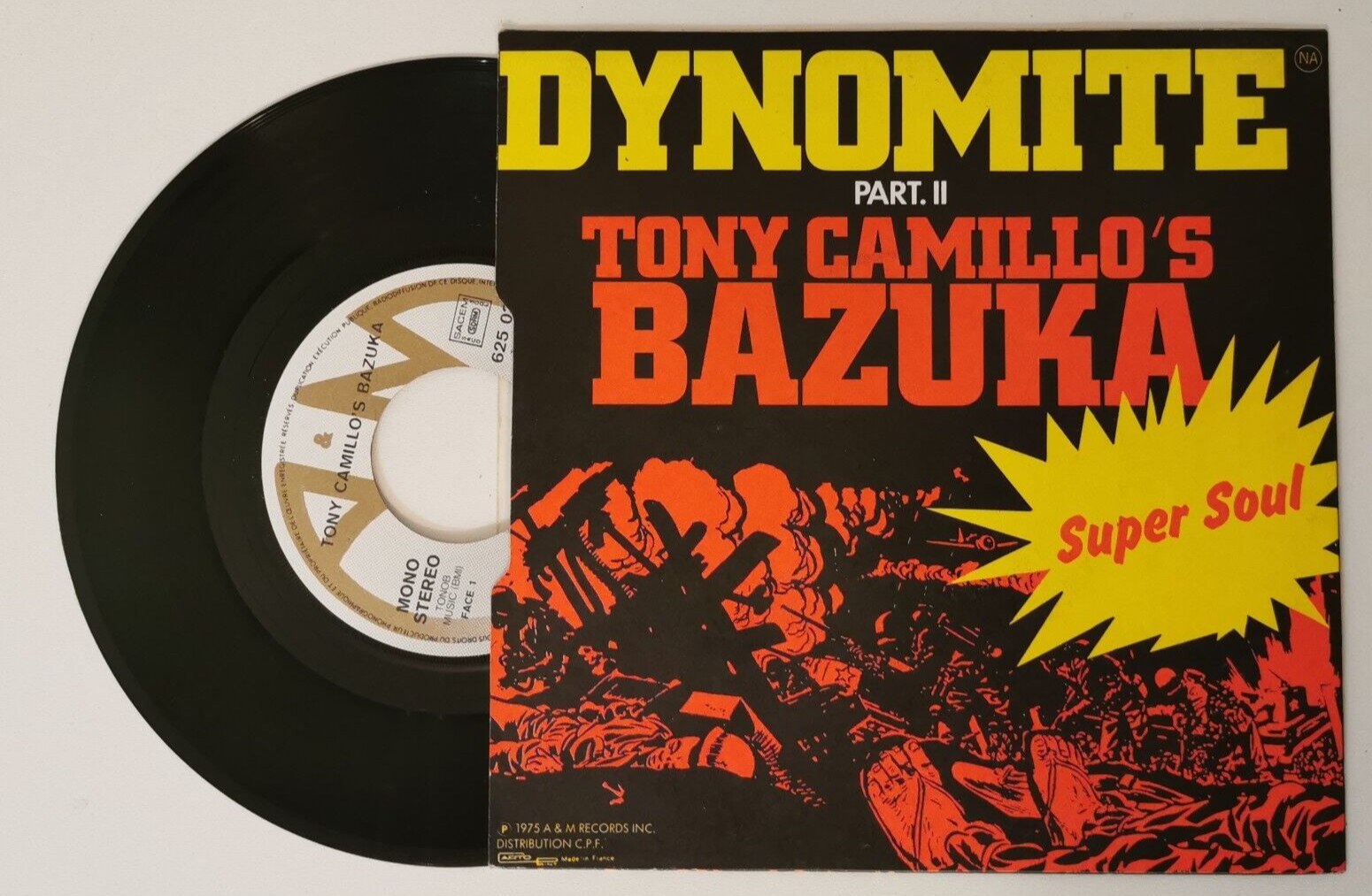 45 RPM 7'' TONY CAMILLO'S BAZUKA DYNOMITE | eBay
