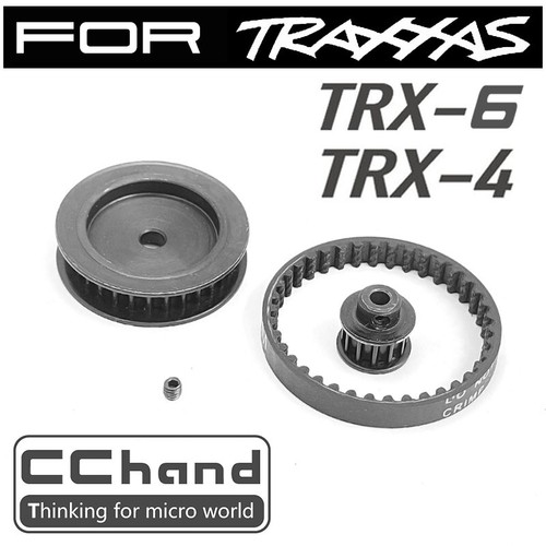 CChand Belt drive metal gear 12T 30T for Traxxas TRX-4 TRX6 1/10 RC CAR ...