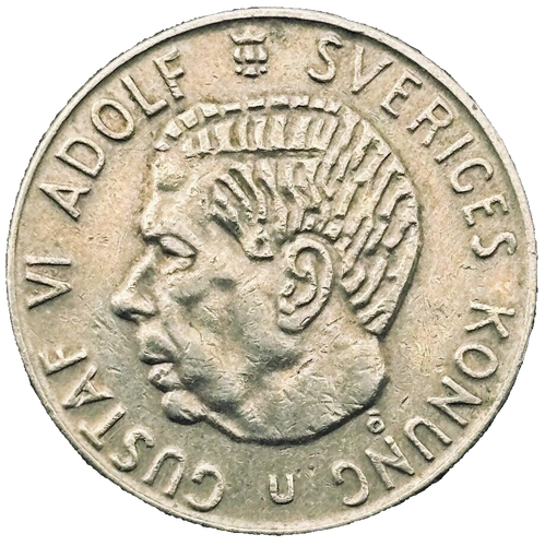 1973 Sweden Coin 1 Krona KM# 826a Europe Swedish Foreign Coins FREE ...