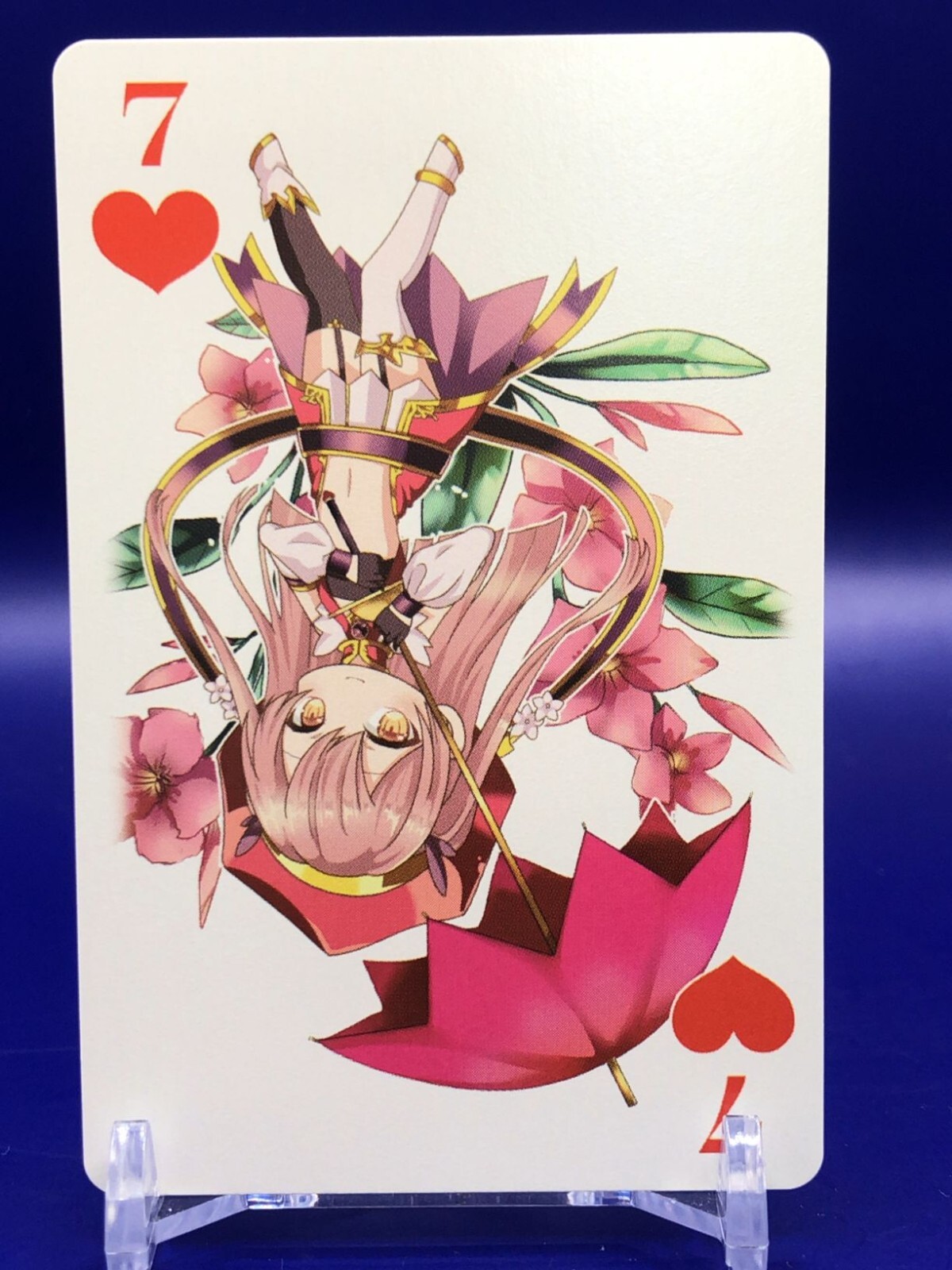 Mandevilla Knight Girl Playing Cards DMM Games Japanese Heart 7 | eBay
