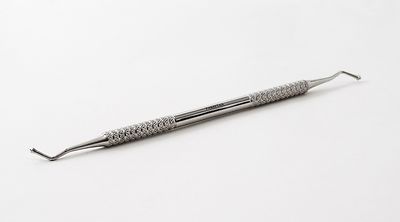 DENTAL INSTRUMENT AMALGAM CONDENSER BLACK SERRATE 1/2 STAINLESS STEEL ...