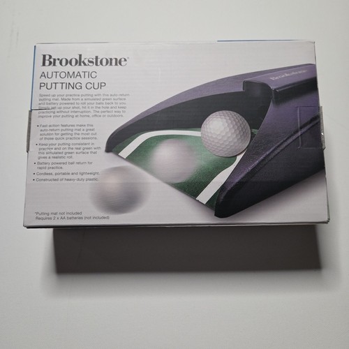 Brookstone Automaic Putting Cup - Automatic Ball Return - Brand New | eBay
