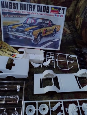 Monogram Hurst Hairy Olds Funny Car Plastic Model Hobby Kit 1/24 | eBay
