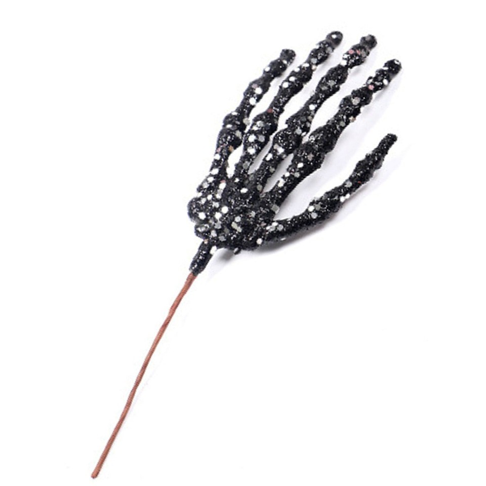 Halloween Sequin Ghost Hand Scary Creepy Halloween Yard Bar Decorations ...