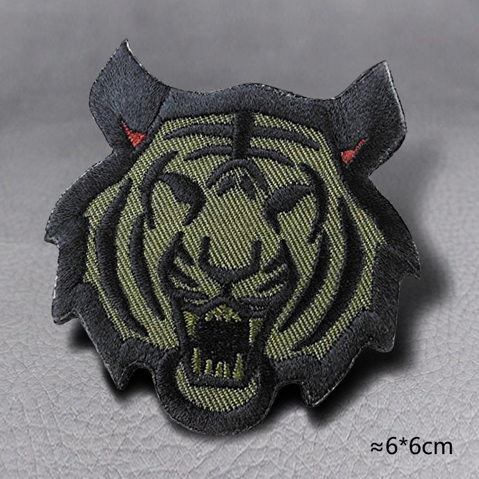 MORTHOME M Tiger Head Patch (Full Color) | eBay