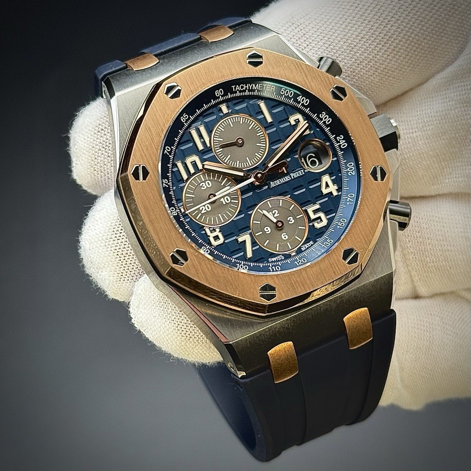 Audemars Piguet Royal Oak Offshore 42mm Rose Gold Bucherer-26471SR.OO ...