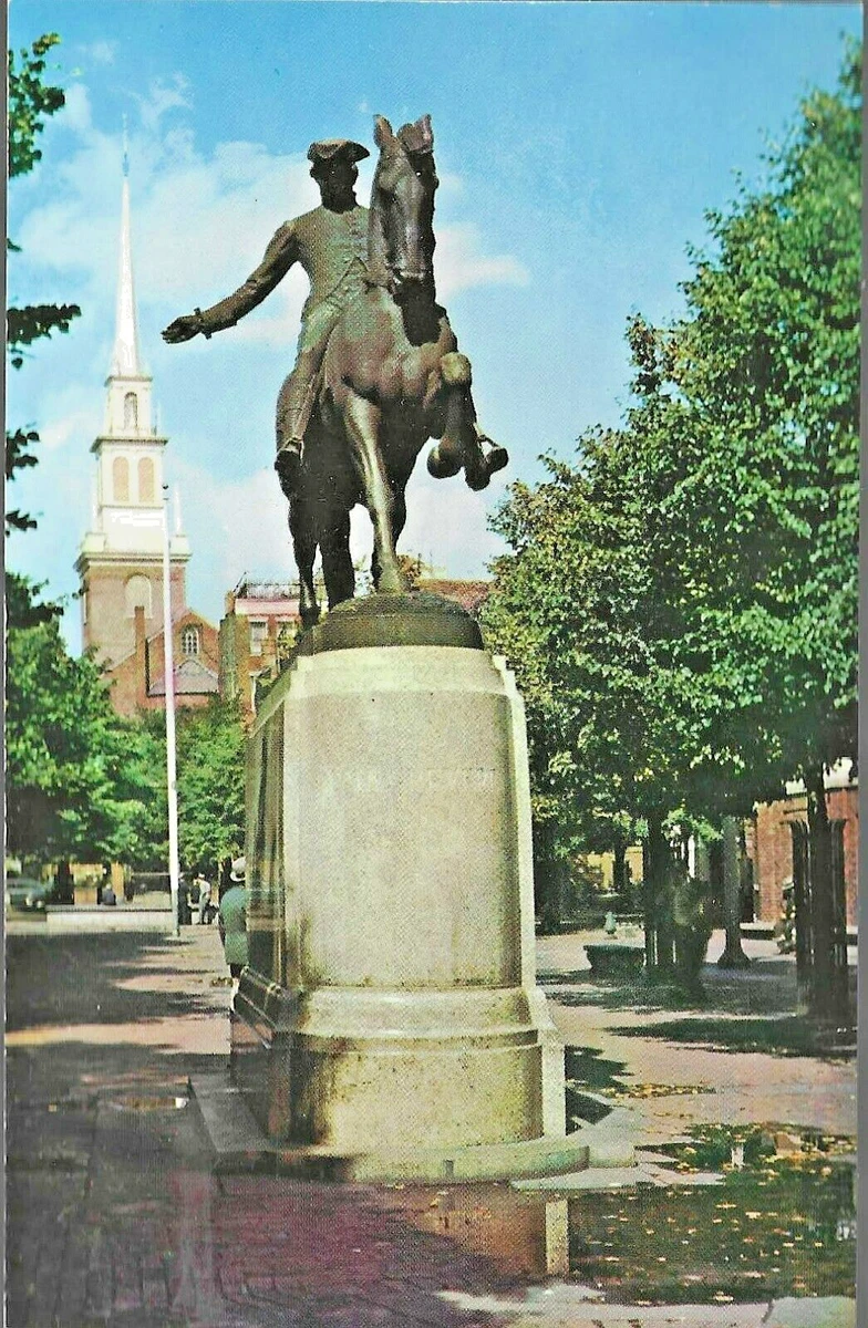 Paul Revere Statue Location