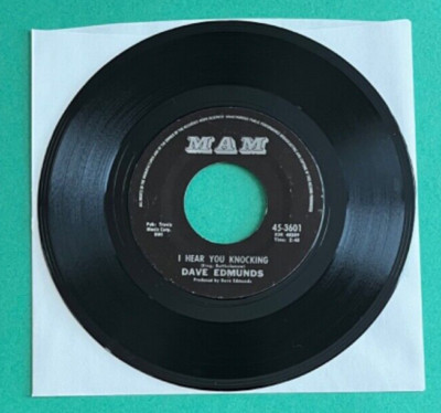 Dave Edmunds - 45RPM - I Hear You Knocking, Black Bill - MAM Records ...