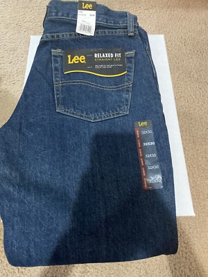 Lee Men's Relaxed Fit Straight Leg Jeans - Tomas 205-5525 32x30 | eBay